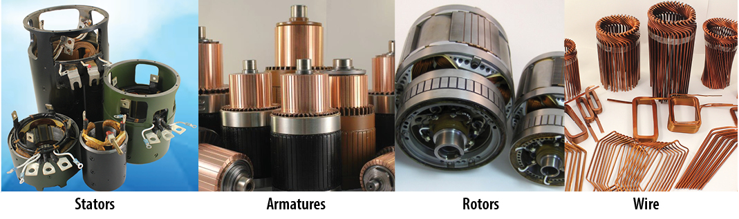 DC ARMATURE / STATOR MRO CAPABILITIES | PAG